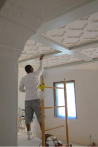 How a Stunning Spanish Ceiling was Made Using Raised Panels