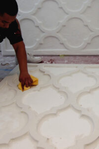 How a Stunning Spanish Ceiling was Made Using Raised Panels